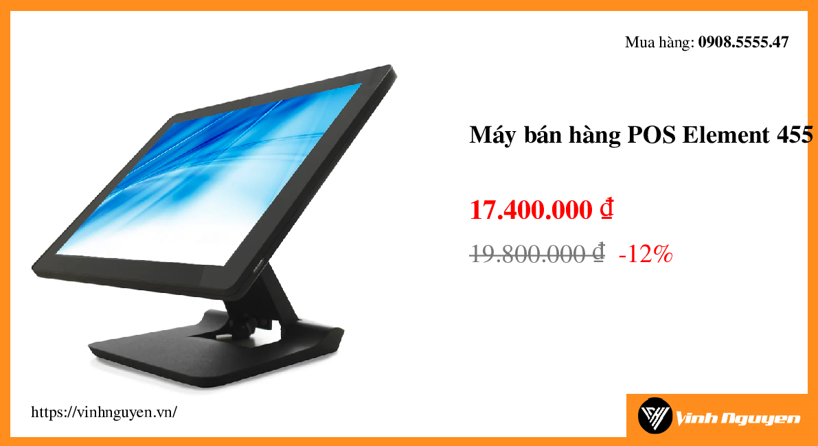 Máy bán hàng POS Element 455